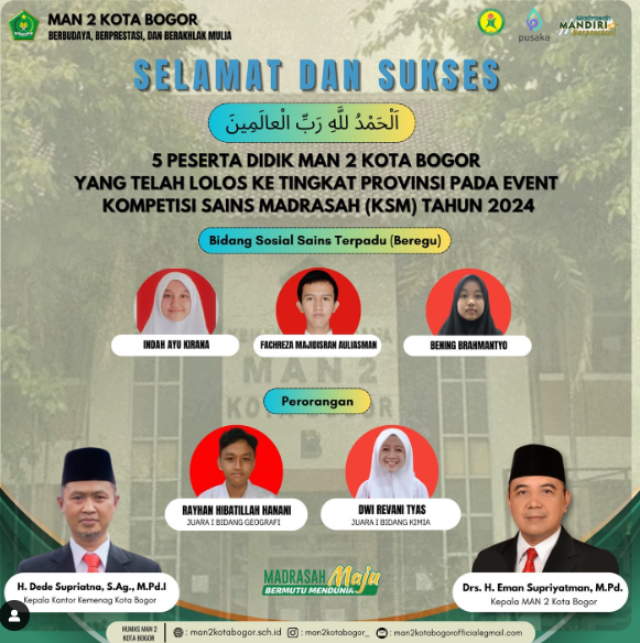 MAN 2 Kota Bogor : Berita dan Kegiatan Madrasah
